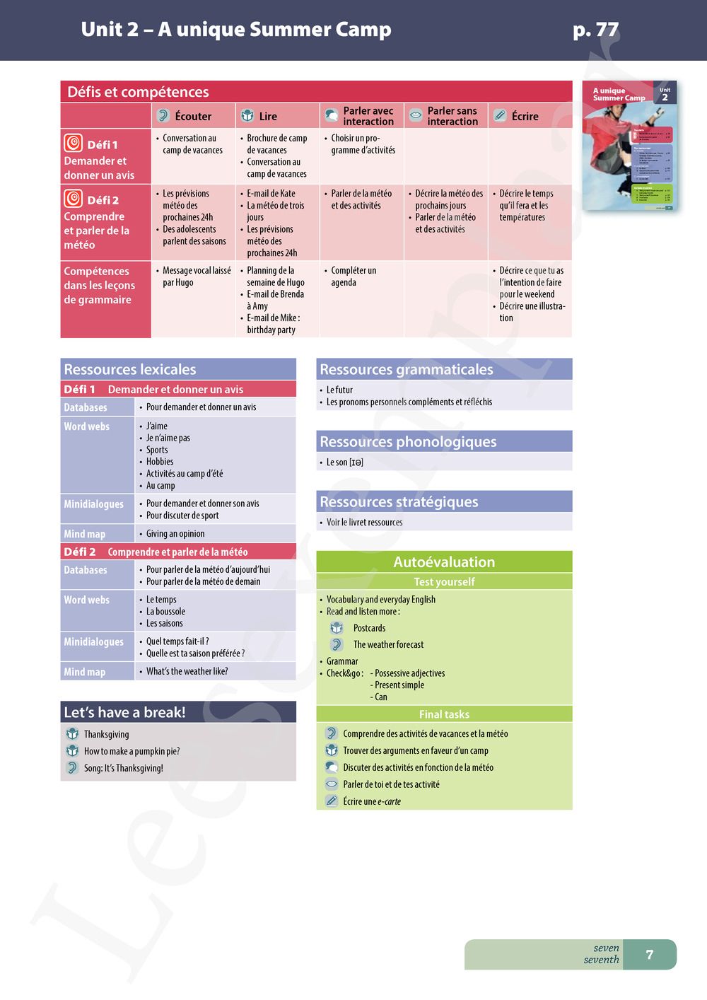 Get up 2 Livre de l'élève (édition 2018) - Anglais | Edition